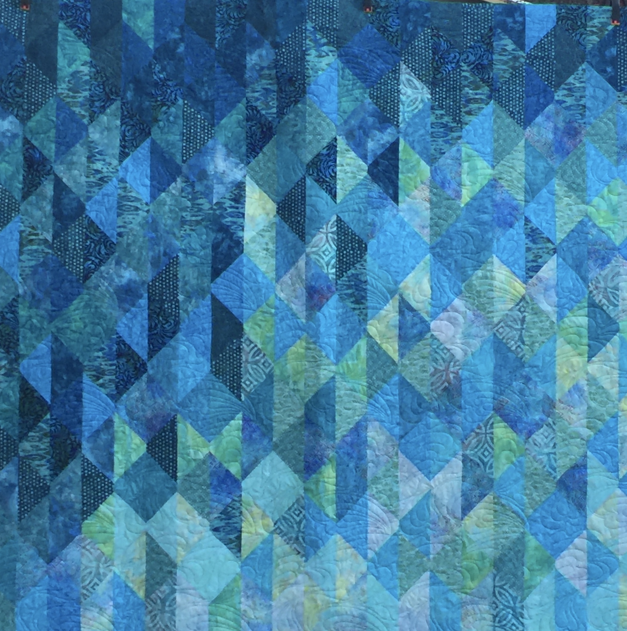 Ocean Wave Pattern – Quilted Heartz